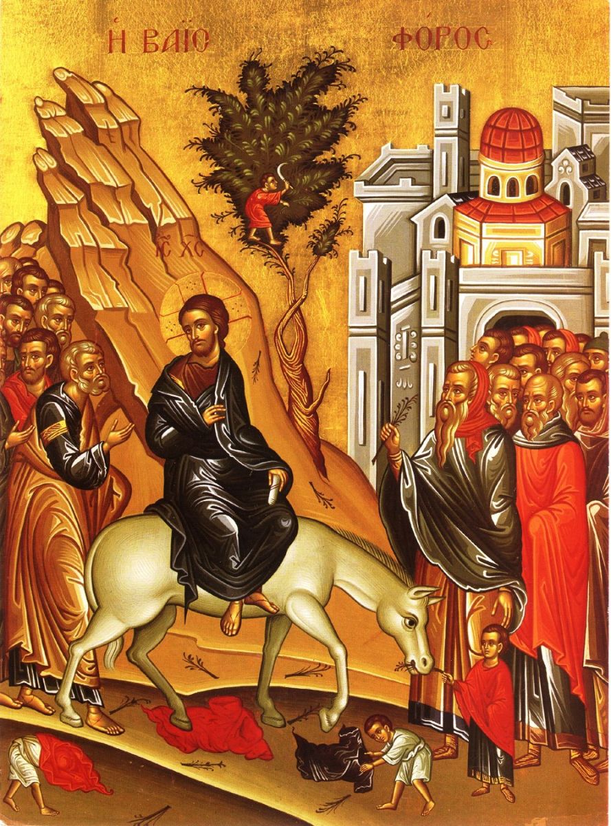 The Feast Day of Palm Sunday | St Andrew's Greek Orthodox Theological ...